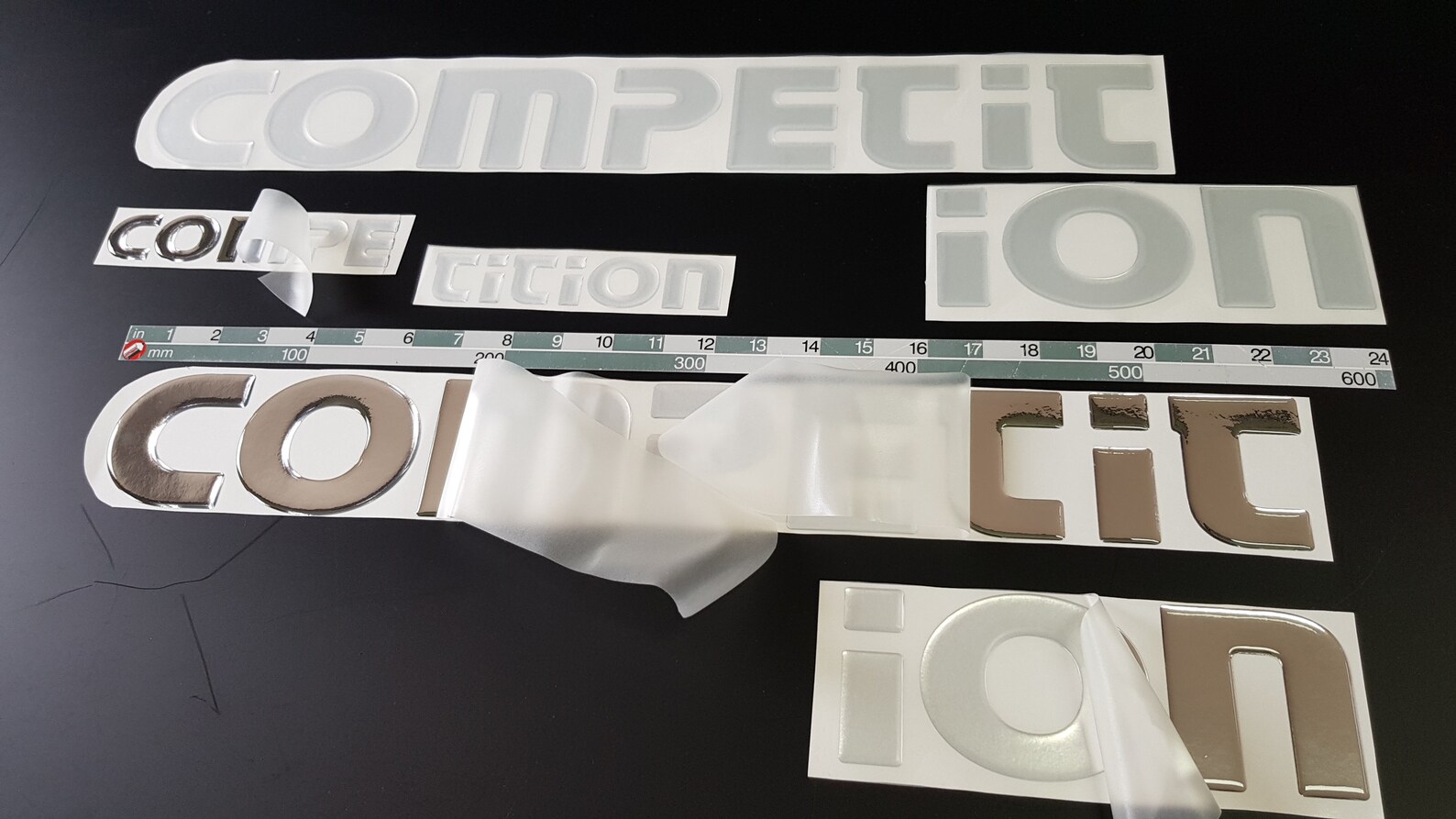 Competition Boat Emblem 30"chrome + FREE FAST Delivery DHL Express ...