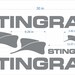 Stingray Boat Emblems 30 Chrome FREE FAST Delivery DHL Express Stickers ...