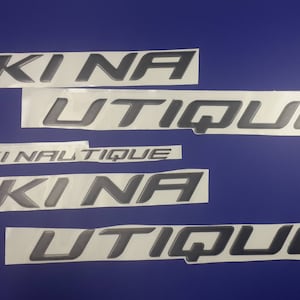 Ski Nautique Boat Emblems 40" Black + FREE FAST Delivery DHL Express ...