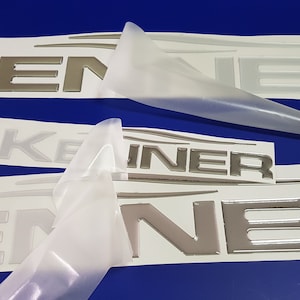 Kenner Boat Emblems 22" Chrome + FREE FAST Delivery DHL Express ...
