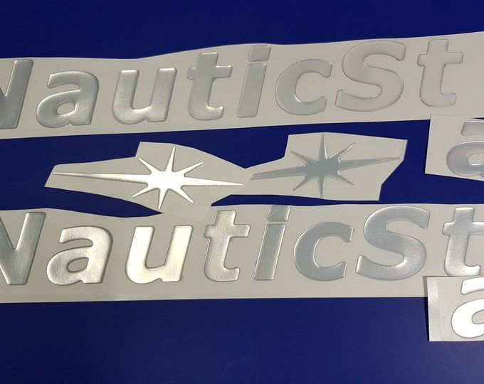 Nauticstar Boat Emblems 27" + FREE FAST Delivery DHL Express- Sticker ...