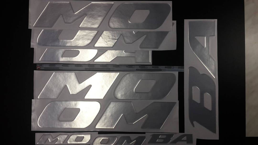 Moomba Boat Emblems 58" + FREE FAST Delivery DHL Express - Stickers Set ...
