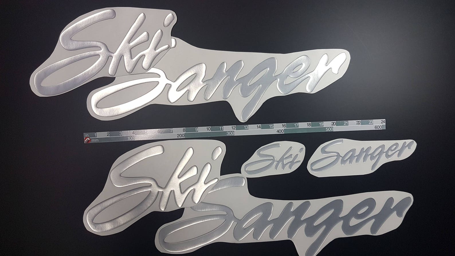 Ski Sanger Boat Emblems 33" + FREE FAST Delivery DHL Express - Stickers ...