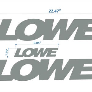 Lowe Boats Emblems 22" + FREE FAST Delivery DHL Express - Etsy