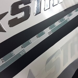 Stratos Boat Emblem 22" Chrome + FREE FAST Delivery DHL Express - Etsy