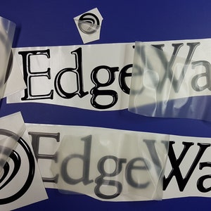 Edgewater Boats Emblems 25" Black + FREE FAST Delivery DHL Express ...