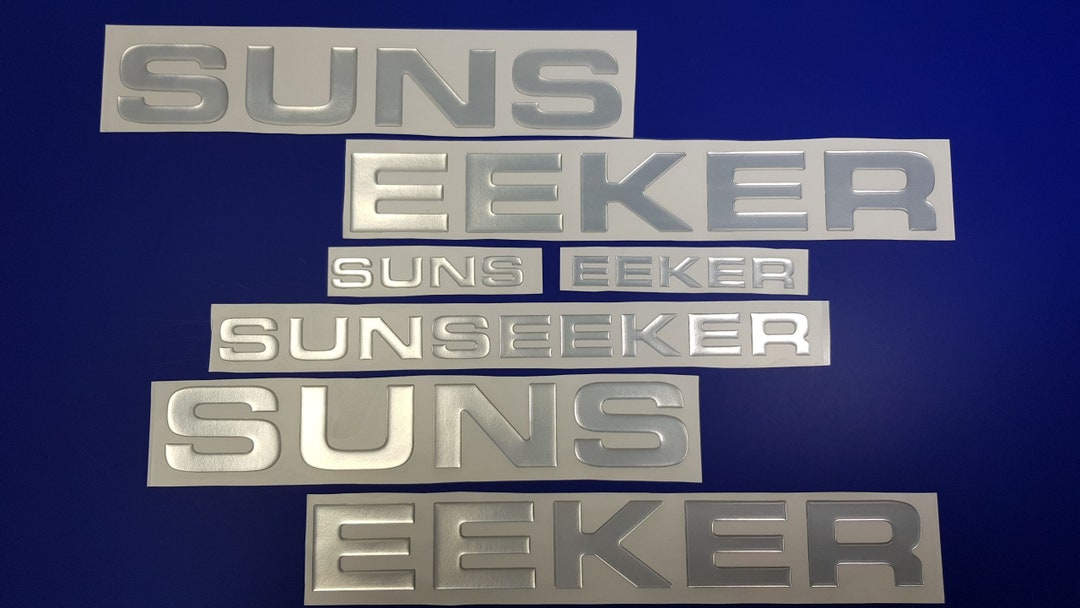 Sunseeker Boats Emblems 37" + FREE FAST Delivery DHL Express - Stickers ...