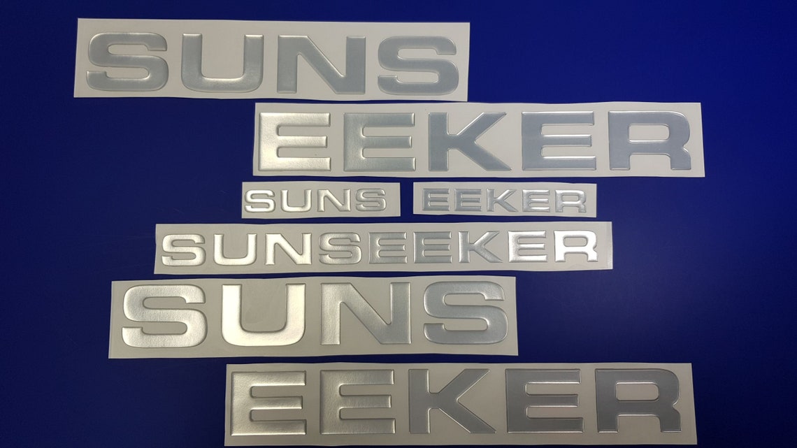 Sunseeker Boats Emblems 37" + FREE FAST Delivery DHL Express - Stickers ...
