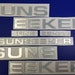 Sunseeker Boats Emblems 37 FREE FAST Delivery DHL Express Stickers Set ...