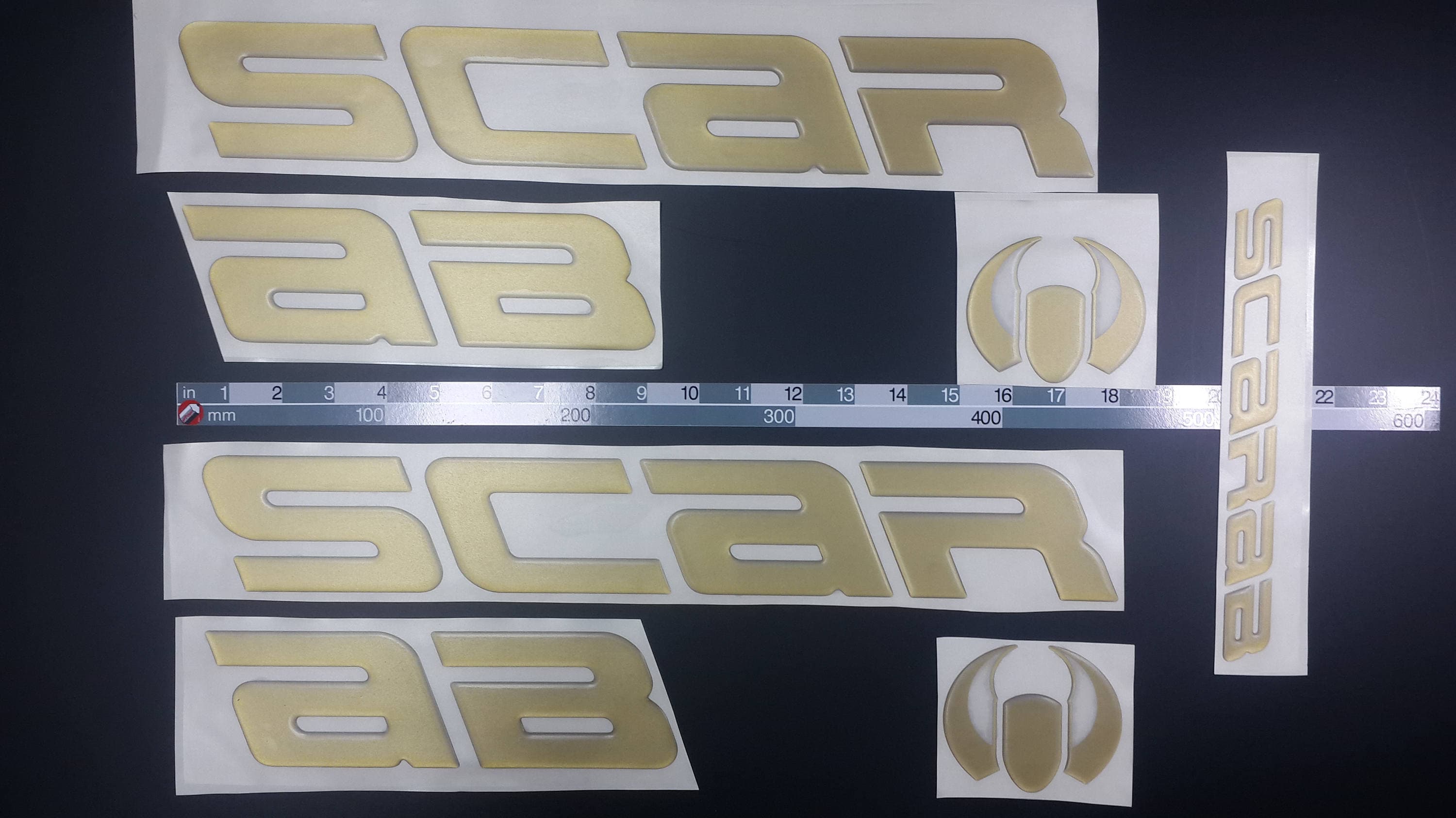 Scarab Boat Emblems 25 Gold FREE FAST Delivery DHL - Etsy
