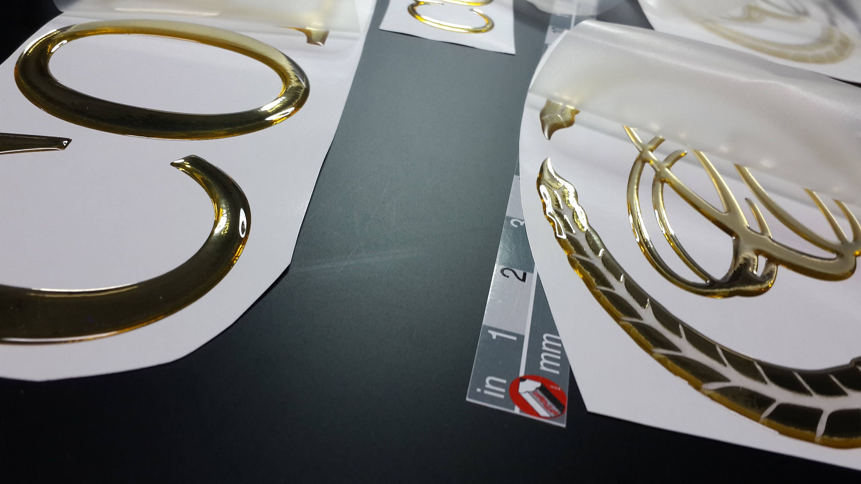 Cobalt Boat Emblems 20" Gold + FREE FAST Delivery DHL Express ...