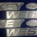 Key West Boat Emblems 40" Chrome + FREE FAST Delivery DHL Express ...