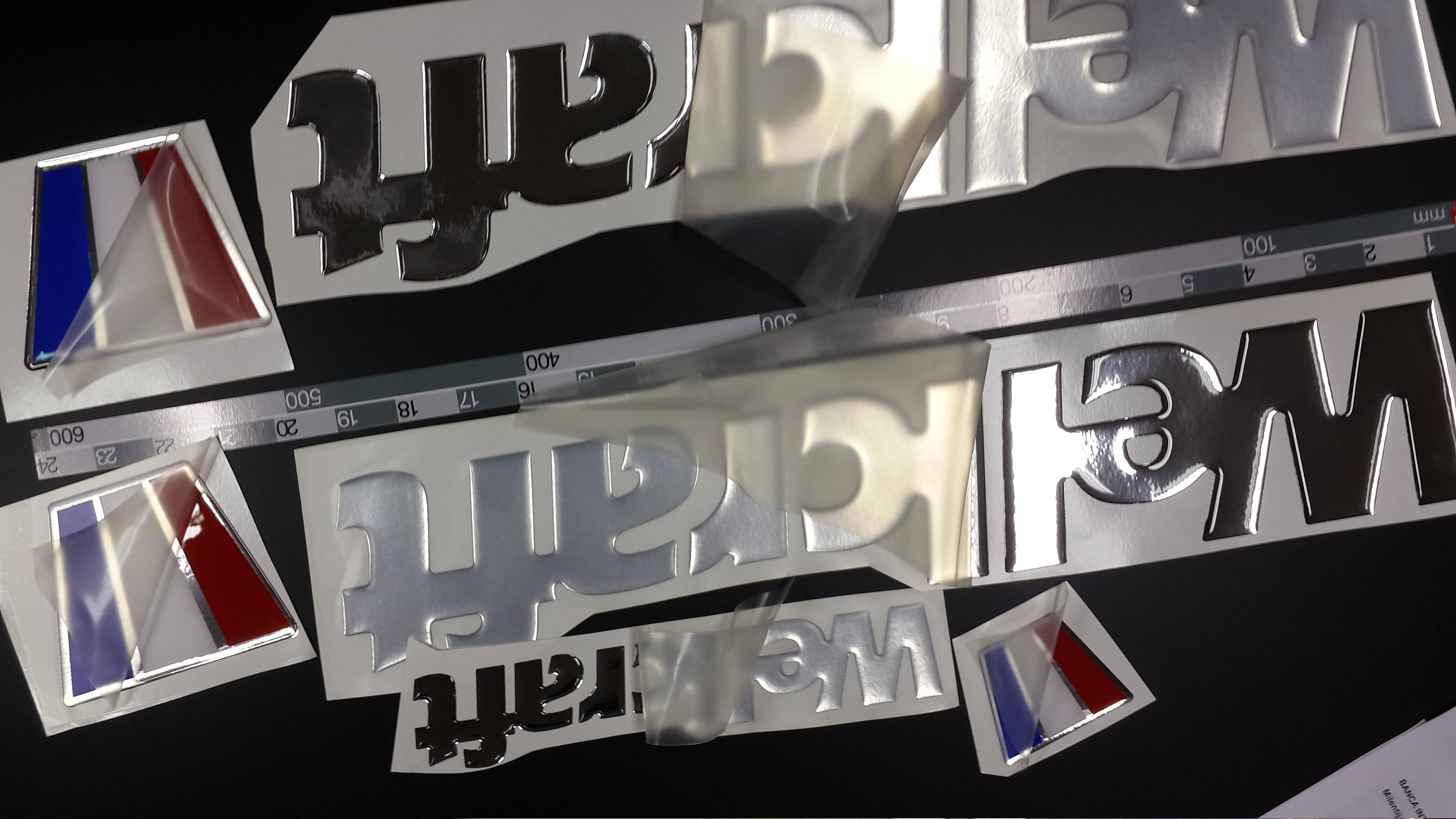 Wellcraft Boat Emblems 19" Chrome + FREE FAST Delivery DHL Express ...