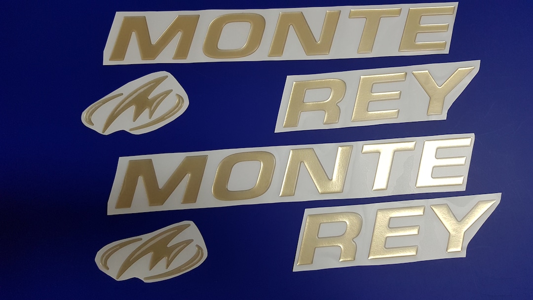 Monterey Boat Emblems 30" Gold + FREE FAST Delivery DHL Express ...