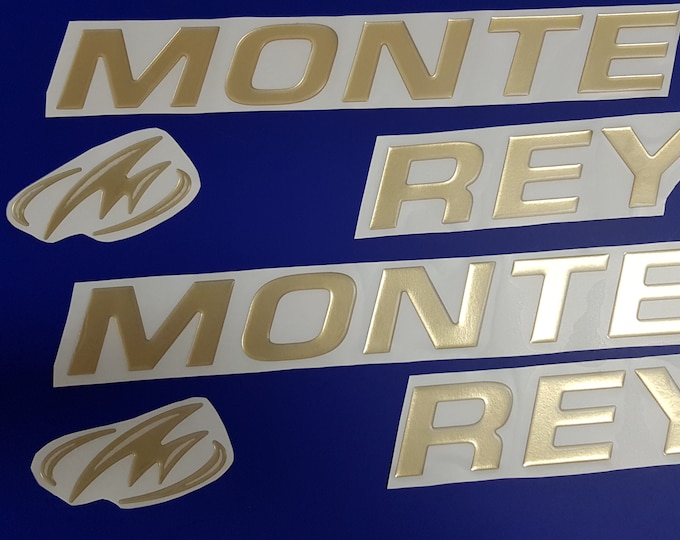 Monterey Boat Emblems 30" Gold + FREE FAST Delivery DHL Express ...