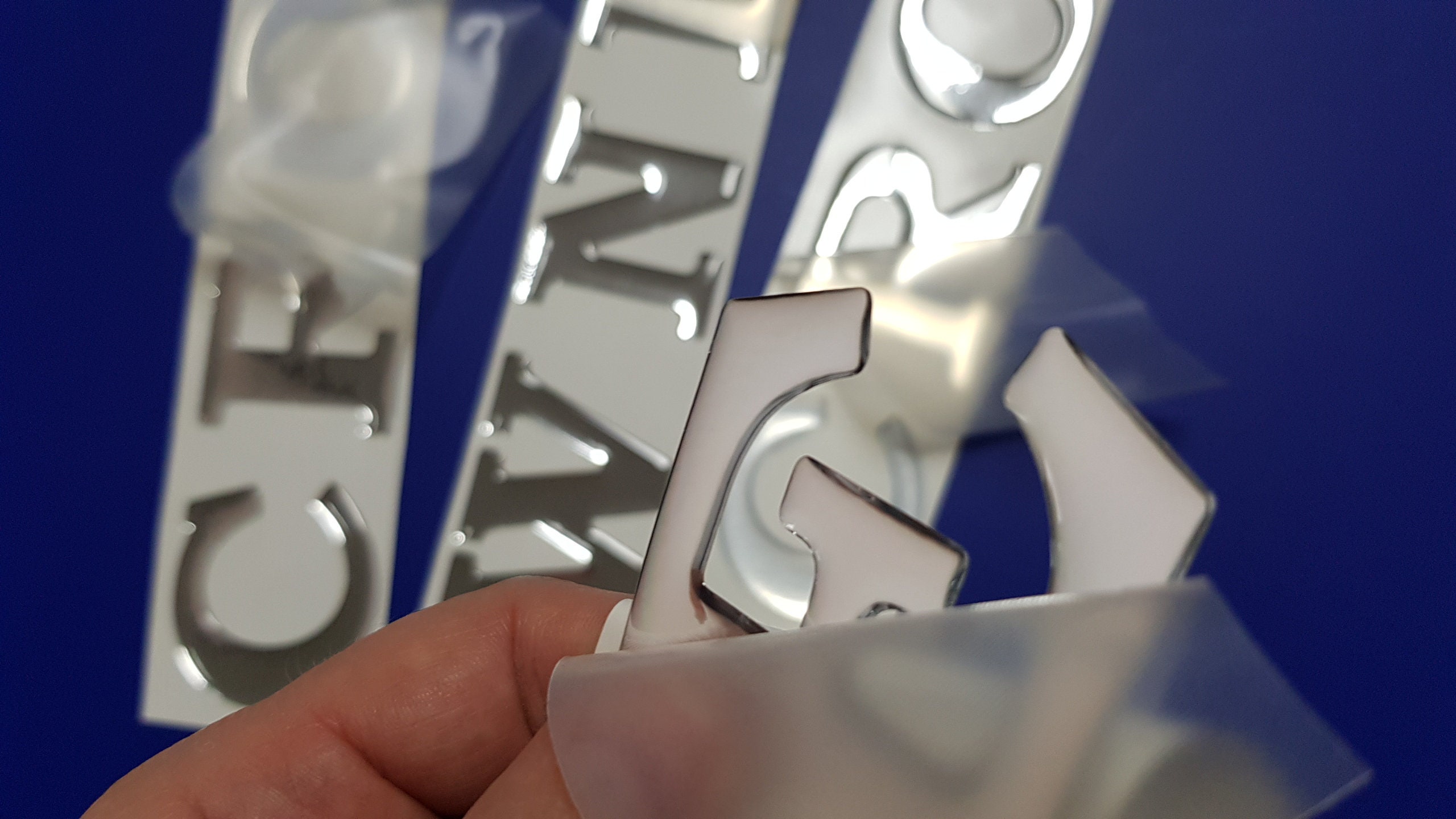 Crownline Boat Emblems 25" Chrome + FREE FAST Delivery DHL Express ...