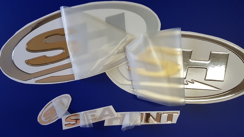 Sea Hunt Boat Emblems 19" Chrome + FREE FAST Delivery DHL Express ...