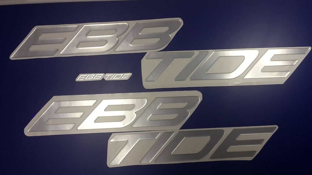 Ebbtide Boats Emblems 44" + FREE FAST Delivery DHL Express - Stickers ...