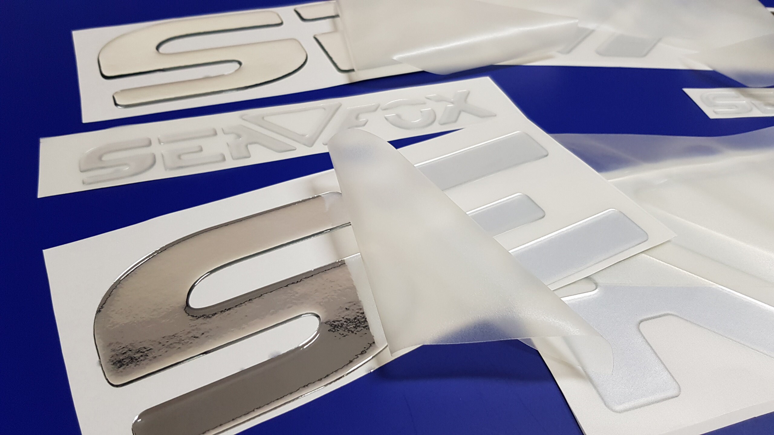 Sea Fox Boat Emblem 30" Chrome + FREE FAST Delivery DHL Express ...