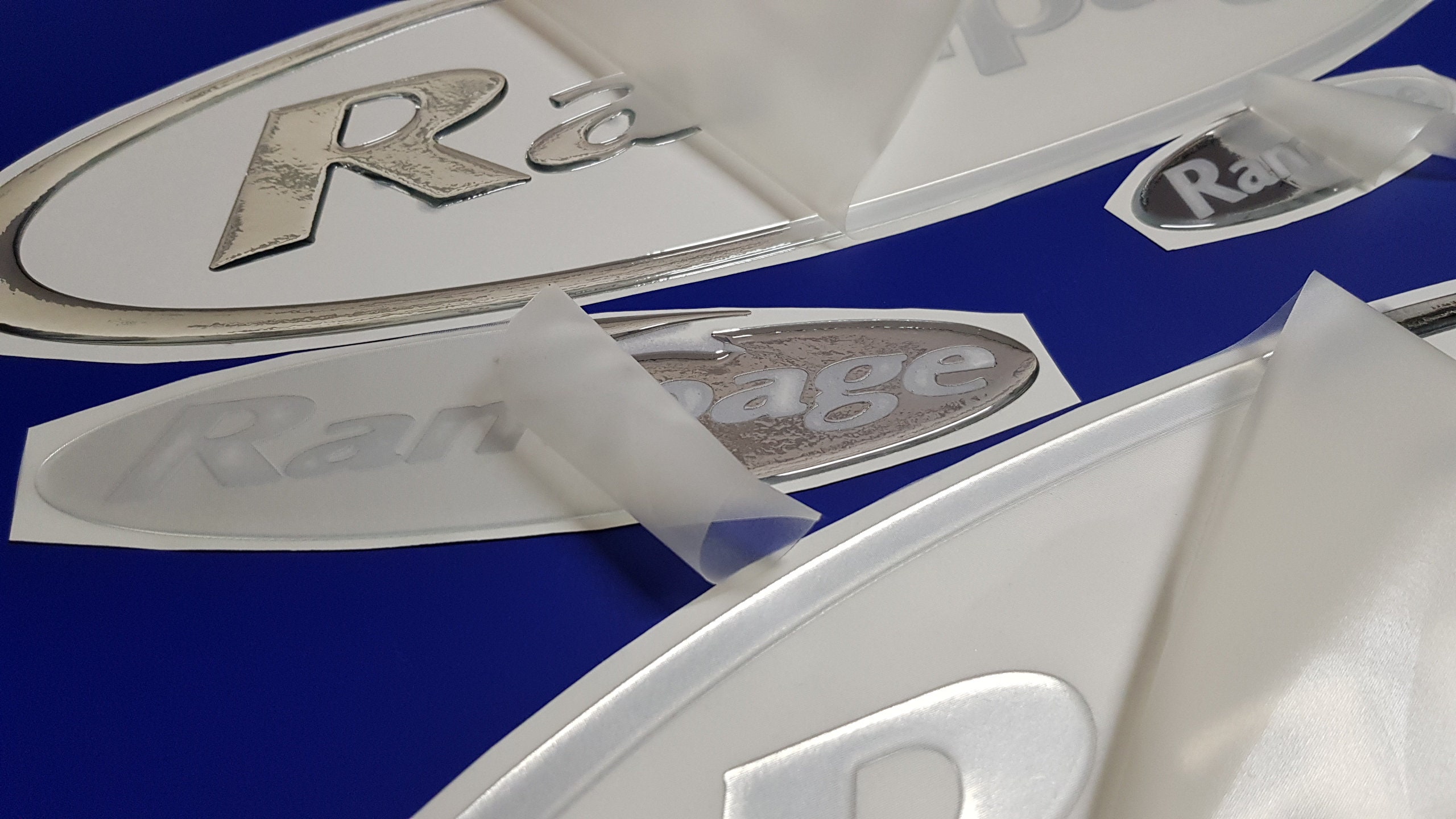 Rampage Boats Emblem 22 chrome FREE FAST delivery DHL | Etsy