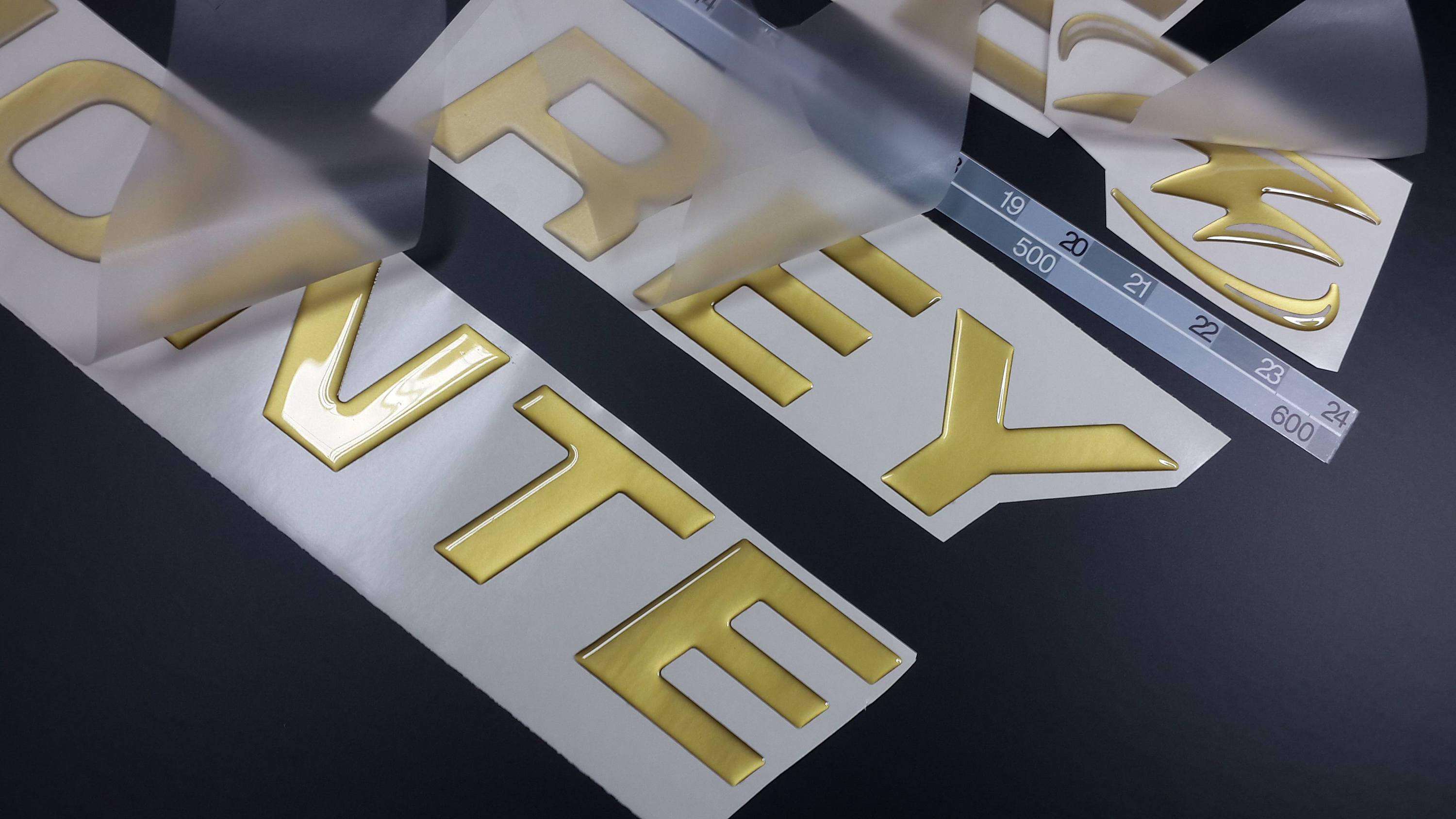 Monterey Boat Emblems 31" Old Gold + FREE FAST Delivery DHL Express ...