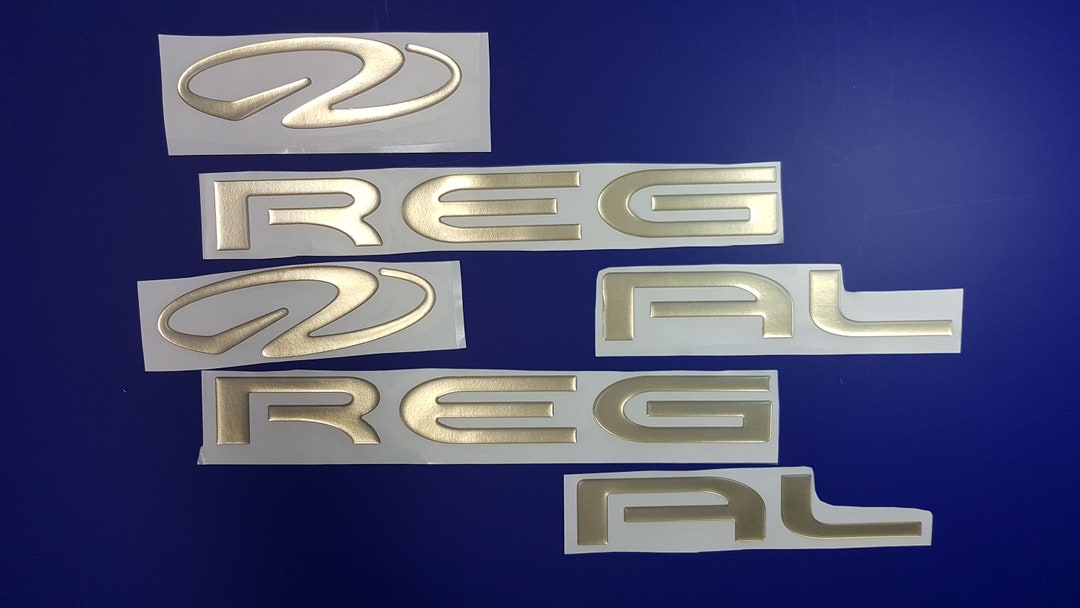 Regal Boat Emblems 28" Gold + FREE FAST Delivery DHL Express - Stickers ...
