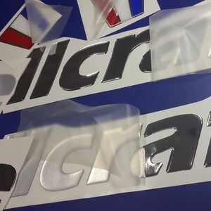 Wellcraft Boat Emblems 30" Chrome + FREE FAST Delivery DHL Express ...