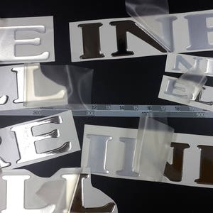 Reinell Boat Emblems 30" Chrome + FREE FAST Delivery DHL Express ...