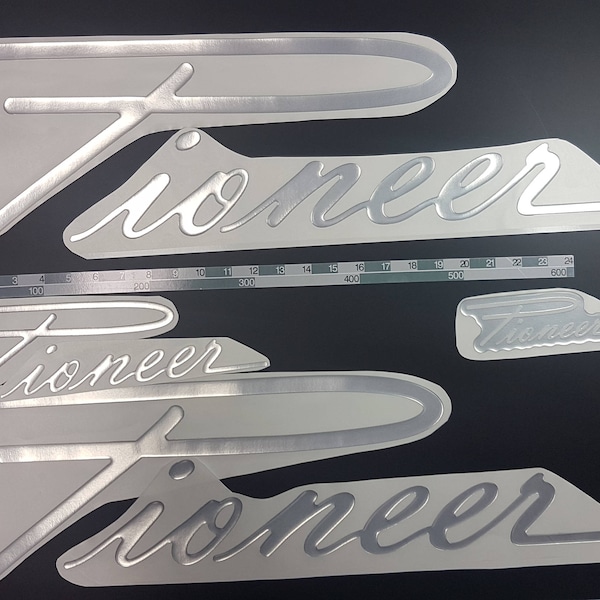 Pioneer Decal - Etsy