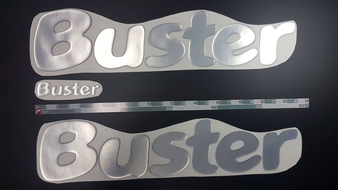 Buster Boat Emblems 22" + FREE FAST Delivery DHL Express - Stickers Set ...