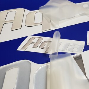 Aqua Patio Boat Emblems 33" + FREE FAST Delivery DHL Express - Raised ...