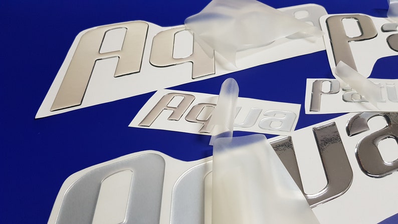 Aqua Patio Boat Emblems 33" + FREE FAST Delivery DHL Express - Raised ...