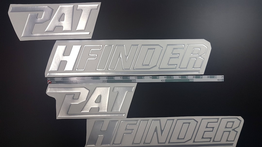 Pathfinder Boat Emblems 32" Chrome + FREE FAST Delivery DHL Express ...