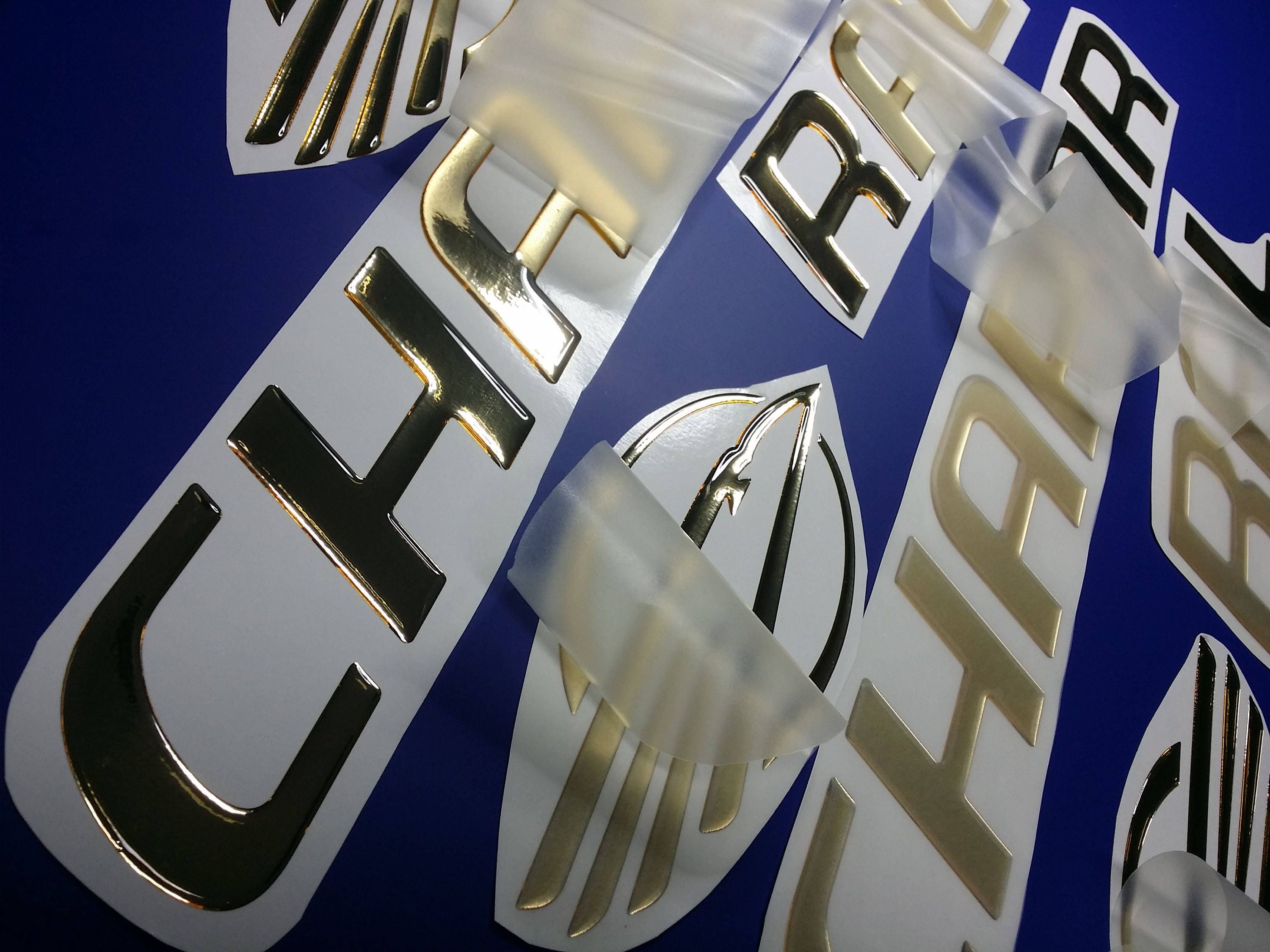 Chaparral Boat Emblems 32" Gold + FREE FAST Delivery DHL Express ...