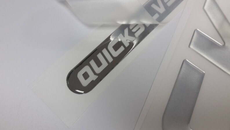 Quicksilver Boat Emblems 29 Chrome FREE FAST Delivery - Etsy