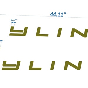 Bayliner Boats Emblems 44" Gold + FREE FAST Delivery DHL Express ...