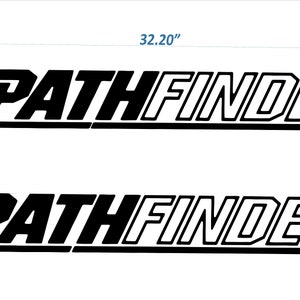 Pathfinder boat Emblems 33 black FREE FAST delivery | Etsy