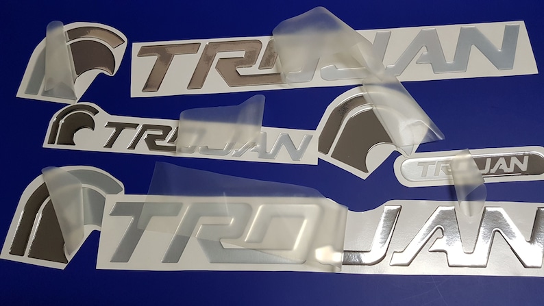 Trojan Boat Emblem 28" Chrome + FREE FAST Delivery DHL Express - Raised ...