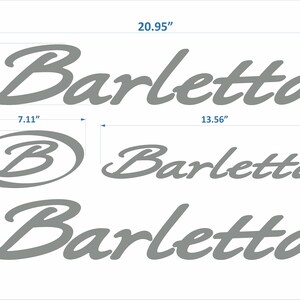Barletta Boat Emblems 21" + FREE FAST Delivery DHL Express - Stickers ...