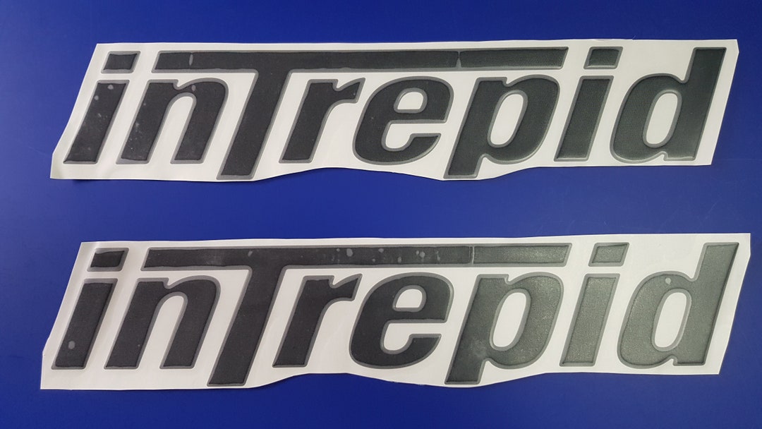 Intrepid Boats Emblems 22" Black + FREE FAST Delivery DHL Express ...