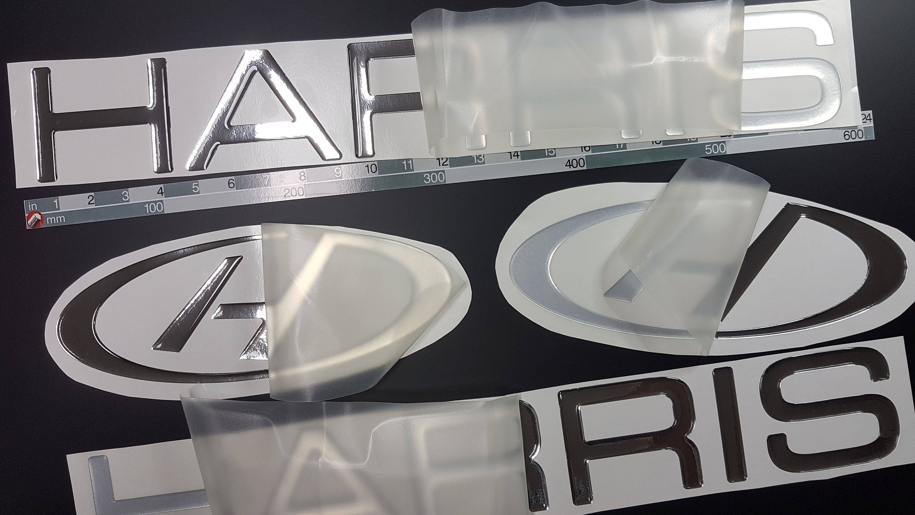 Harris Pontoon Boat Emblems 22" + FREE FAST Delivery DHL Express ...