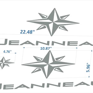 Jeanneau Boat Emblems 22" + FREE FAST Delivery DHL Express - Stickers ...