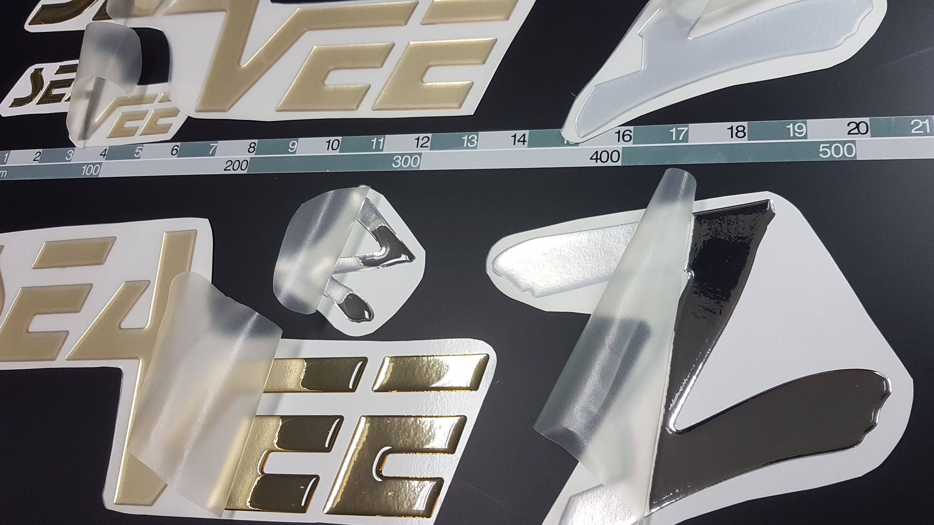 Sea Vee boat Emblems 17 gold FREE FAST delivery DHL | Etsy