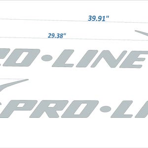 Pro Line Boat Emblems 30" + FREE FAST Delivery DHL Express - Stickers ...