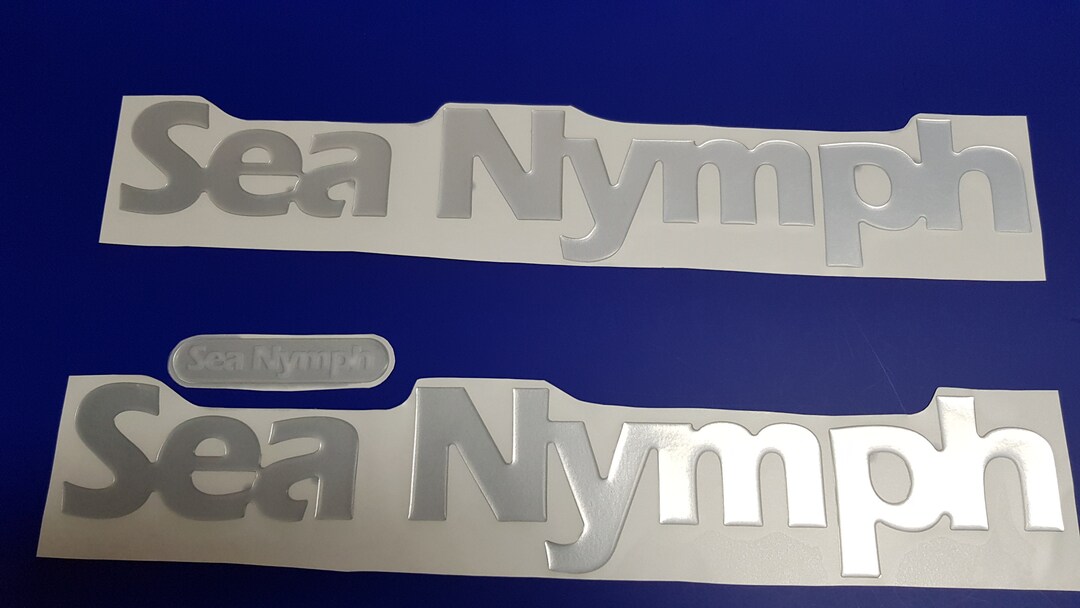 Sea Nymph Boats Emblem 22" + FREE FAST Delivery DHL Express - Raised ...