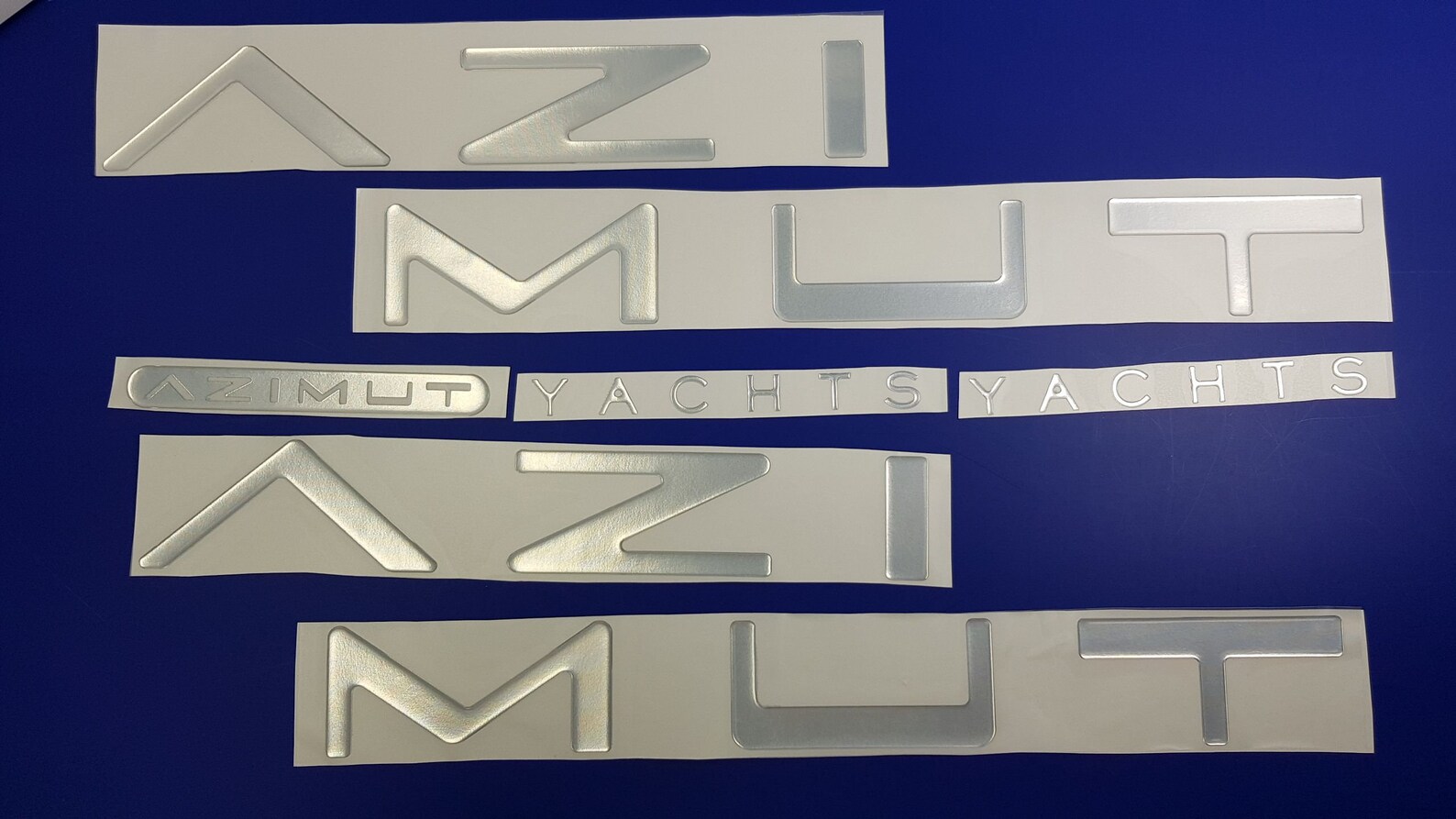 Azimut Boats Emblems 41 FREE FAST Delivery DHL Express - Etsy