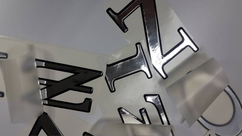 Donzi Boats Emblems 25" Black Chrome + FREE FAST Delivery DHL Express ...