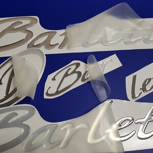 Barletta Boat Emblems 21" + FREE FAST Delivery DHL Express - Stickers ...