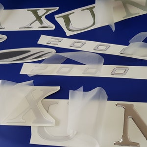 Maxum Boat Emblems 29" Chrome + FREE FAST Delivery DHL Express - Raised ...