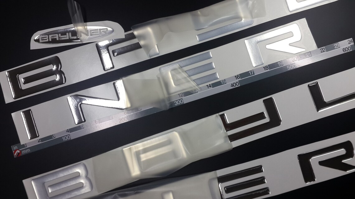 Bayliner Boats Emblems 44 Chrome FREE FAST Delivery - Etsy